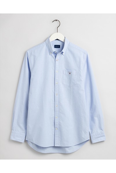 Gant Erkek Mavi Regular Fit Oxford Gömlek 3046000.468 Gant Erkek Mavi Regular Fit Oxford Gömlek 3046000.468