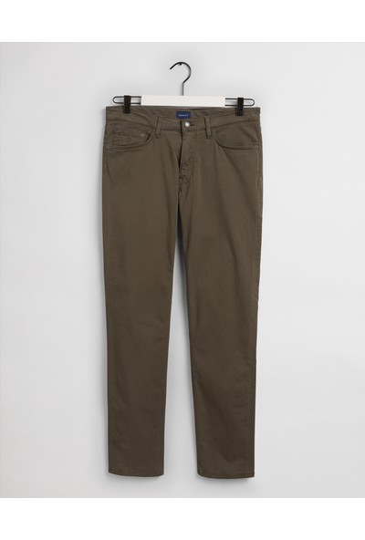 Gant Erkek Yeşil Slim Fit Pantolon 1000298.372