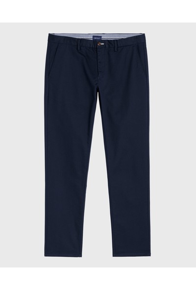 Gant Erkek Lacivert Tech Prep Slim Fit Chino Pantolon Gant Erkek Lacivert Tech Prep Slim Fit Chino Pantolon