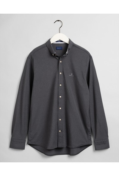 Gant Erkek Siyah Regular Fit Gömlek Gant Erkek Siyah Regular Fit Gömlek