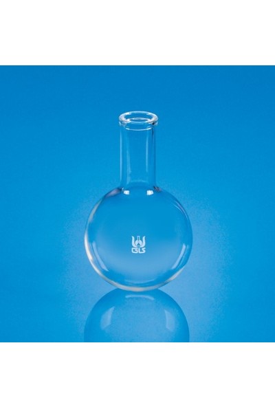 Erlab Şilifsiz Düz Balon Dibi 100 ml