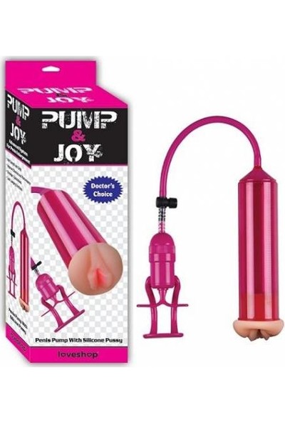 Loveshop Pump Joy Realistik Vajina Girişli Vakum Penis Pompası Loveshop Pump Joy Realistik Vajina Girişli Vakum Penis Pompası