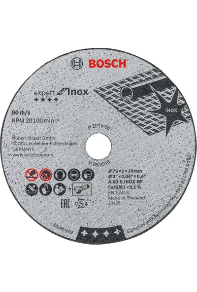 Bosch - Expert For Inox Serisi Kesme Diski 76*1,0 mm