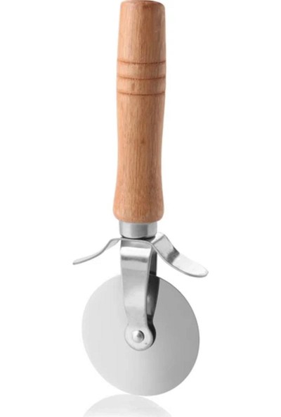 Abra Bukra Bambu Saplı Pizza ve Hamur Kesici Rulet Abra Bukra Bambu Saplı Pizza ve Hamur Kesici Rulet