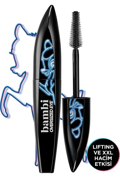L'oréal Paris Bambi Eye Oversized Ceylan Göz Etkili Maskara - Siyah