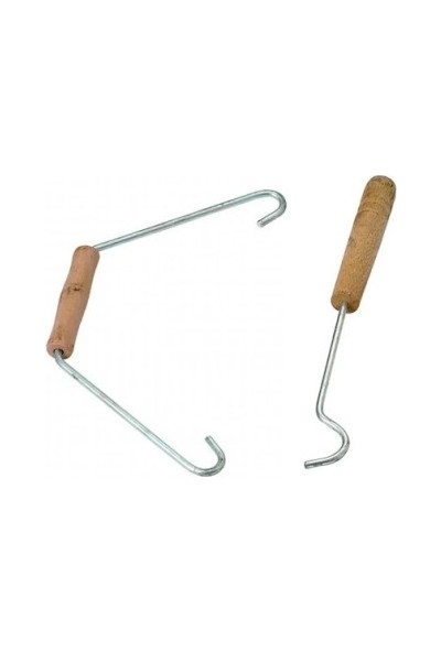 Açan Soba Kovası Kaldırma Çengeli ve Kulp Soba Açma Çengeli