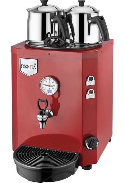 Remta 2 Demlikli Jumbo Çay Makinesi 13 lt (Kırmızı) Remta 2 Demlikli Jumbo Çay Makinesi 13 lt (Kırmızı)
