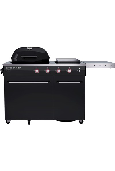 Aygaz Lugano 570 G EVO Yeni Nesil Lpg'li Barbekü - Siyah Aygaz Lugano 570 G EVO Yeni Nesil Lpg'li Barbekü - Siyah