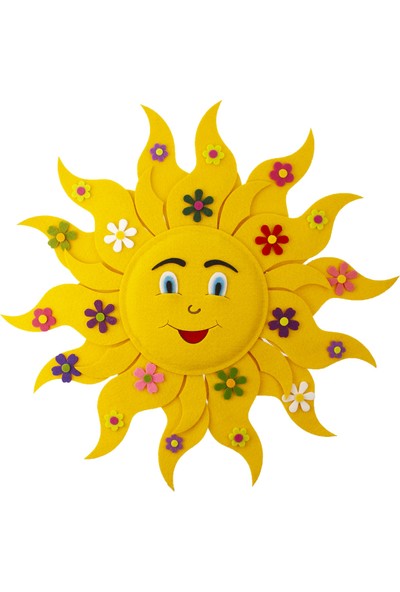 Toptan Keçe Keçe 50 cm Güneş Kapı Süsü, Keçeden Kapı Süsü Toptan Keçe Keçe 50 cm Güneş Kapı Süsü, Keçeden Kapı Süsü