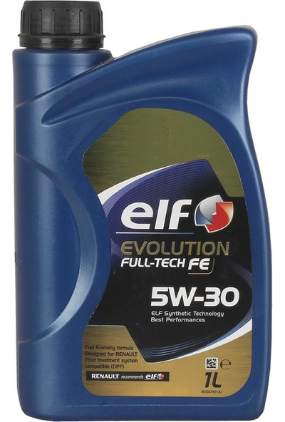 Elf Evolution Full-Tech Fe 5W/30 1 Litre Elf Evolution Full-Tech Fe 5W/30 1 Litre