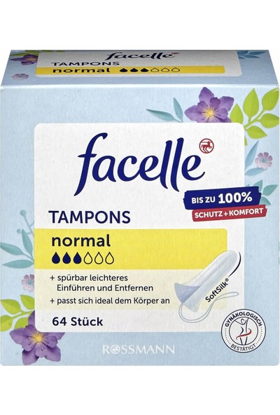 Facelle Tampon 64'lü Normal Facelle Tampon 64'lü Normal
