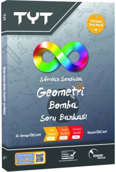 Doktrin Yayınları Sıfırdan Sonsuza Geometri Tamamı Yeni Nesil Bomba Soru Bankası Kazım Özcan&Serap Özcan Doktrin Yayınları Sıfırdan Sonsuza Geometri Tamamı Yeni Nesil Bomba Soru Bankası Kazım Özcan&Serap Özcan