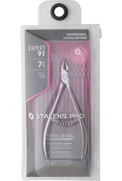 Staleks Expert Profesyonel Yaylı Et Pensi 7mm Staleks Expert Profesyonel Yaylı Et Pensi 7mm