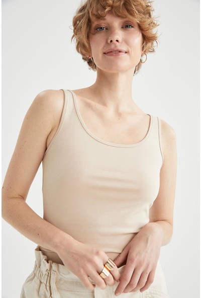 DeFacto Askılı Basic Slim Fit Atlet I1059AZ21SP DeFacto Askılı Basic Slim Fit Atlet I1059AZ21SP