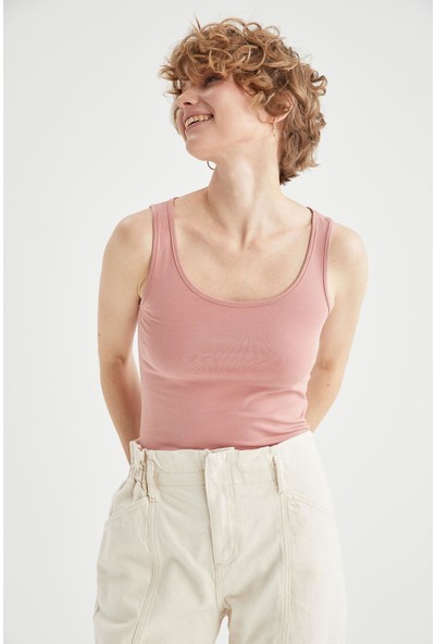 DeFacto Askılı Basic Slim Fit Atlet I1059AZ21SP DeFacto Askılı Basic Slim Fit Atlet I1059AZ21SP