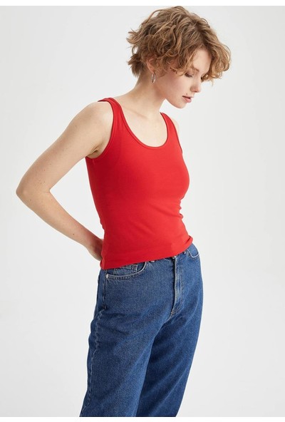 DeFacto Askılı Basic Slim Fit Atlet I1059AZ21SP DeFacto Askılı Basic Slim Fit Atlet I1059AZ21SP