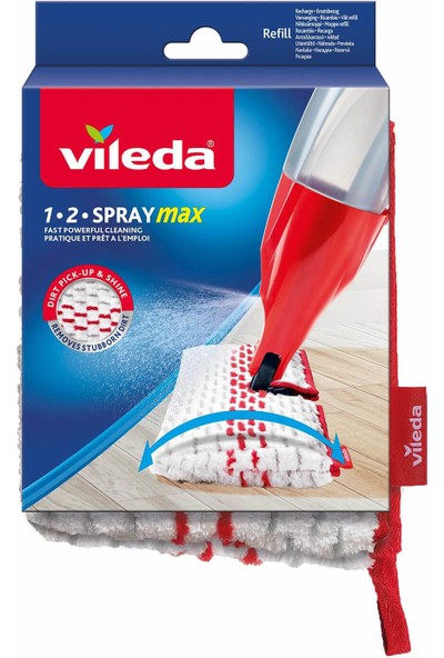 Vileda 1-2 Spray Max Yedek Başlık Mop Vileda 1-2 Spray Max Yedek Başlık Mop