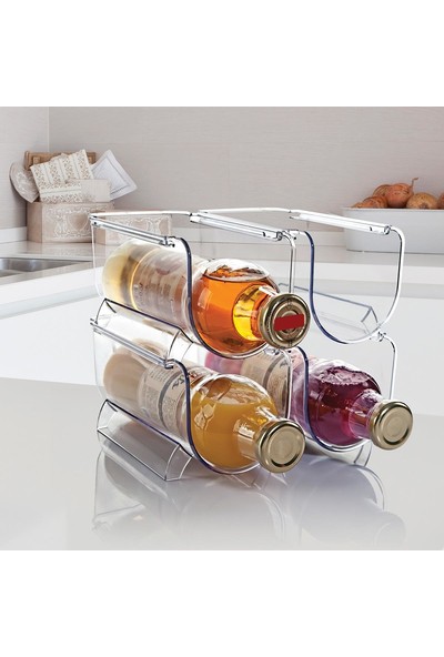 Okyanus Home Buzdolabı Düzenleyici 2'li Şişe Rafı