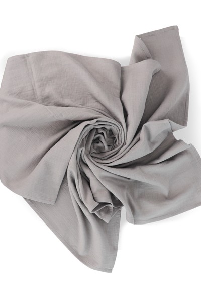 Ephemeris Pamuk 100X110CM Çift Katlı Müslin Örtü - Gri Ephemeris Pamuk 100X110CM Çift Katlı Müslin Örtü - Gri