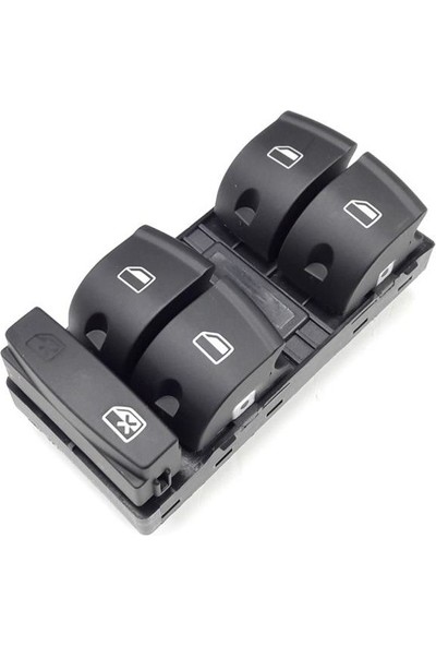 Mcar Audi Q7 2007 - 2015 Cam Düğmesi Dörtlü Cam Kilitli 4F0959851F C