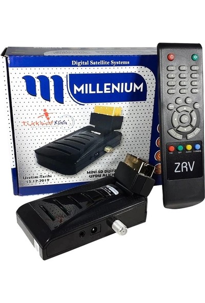 Millenium MLN-17500 Mini Scart Uydu Alıcısı Tüplü Tv Uyumlu Mini Millenium MLN-17500 Mini Scart Uydu Alıcısı Tüplü Tv Uyumlu Mini