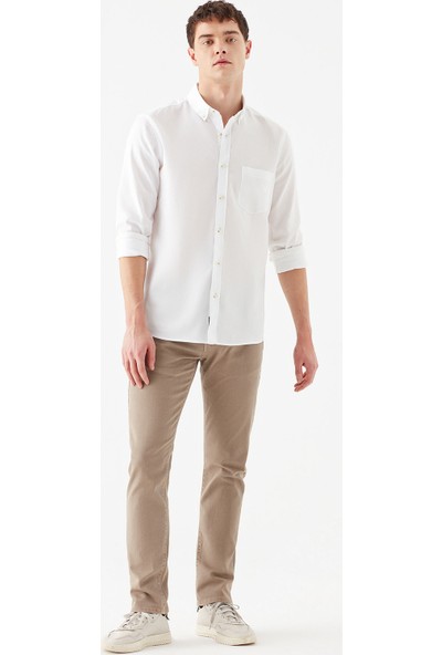 Mavi Erkek Jake Comfort Kahverengi Gabardin Pantolon 0042232492 Mavi Erkek Jake Comfort Kahverengi Gabardin Pantolon 0042232492