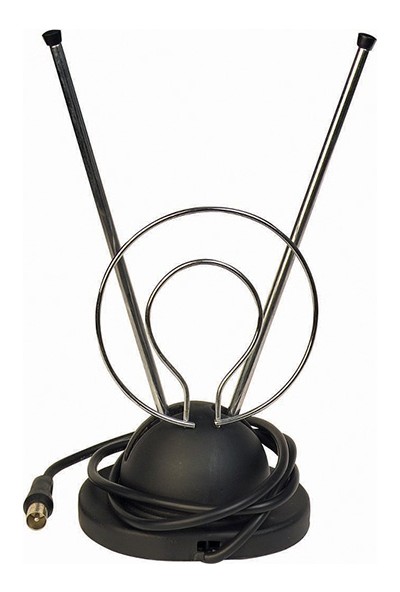 Elektromer V Anten Sehpalı (Dünya Anten) Siyah