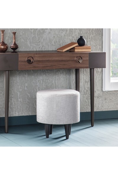 Enza Home Rosa Rosa Dresuar Puf Bej