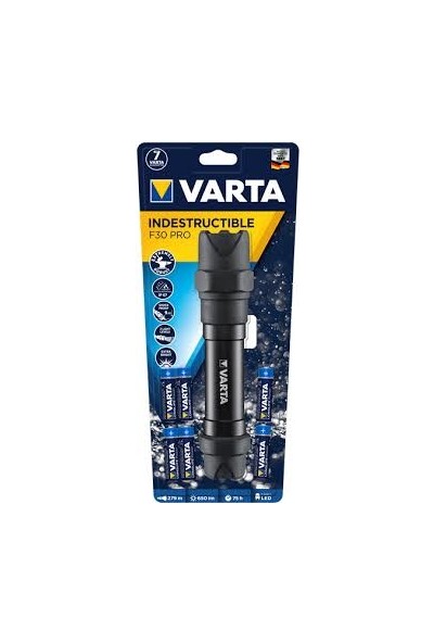 Varta 18714 Indestructıble F30 Pro Fener Varta 18714 Indestructıble F30 Pro Fener