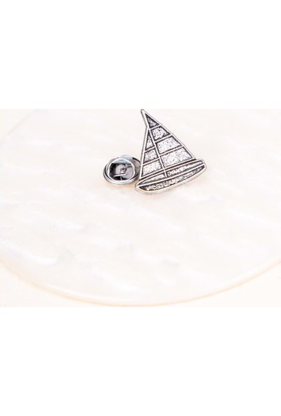 Button House Metal Yelken Rozet 3 cm