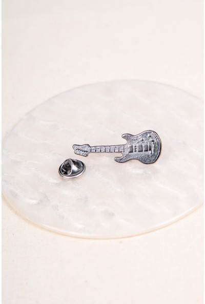 Button House Elektro Gitar Rozet 3 cm