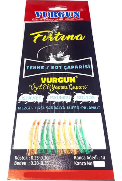 Vurgun Tekne Bot Çaparisi - Turuncu/yeşil Vurgun Tekne Bot Çaparisi - Turuncu/yeşil