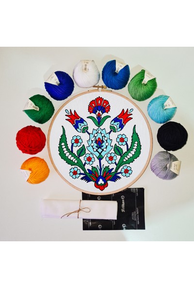 Kecelemecele Punch İğnesiz Punch Nakışı Devam Seti