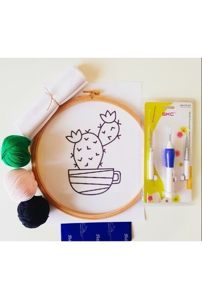 Kecelemecele Punch Punch Nakışı Başlangıç Seti Kecelemecele Punch Punch Nakışı Başlangıç Seti