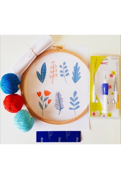 Kecelemecele Punch Punch Nakışı Hobi Başlangıç Seti Kecelemecele Punch Punch Nakışı Hobi Başlangıç Seti