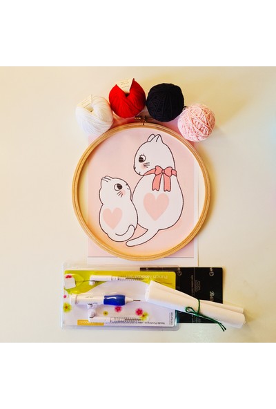 Kecelemecele Punch Punch Nakışı Hobi Başlangıç Kiti Kecelemecele Punch Punch Nakışı Hobi Başlangıç Kiti