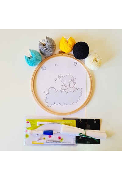 Kecelemecele Punch Punch Nakışı Başlangıç Hobi Seti Kecelemecele Punch Punch Nakışı Başlangıç Hobi Seti