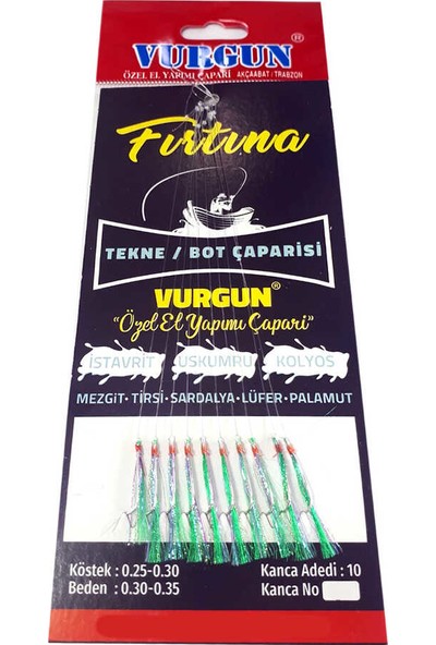 Vurgun Tekne Bot Çaparisi - Yeşil Vurgun Tekne Bot Çaparisi - Yeşil