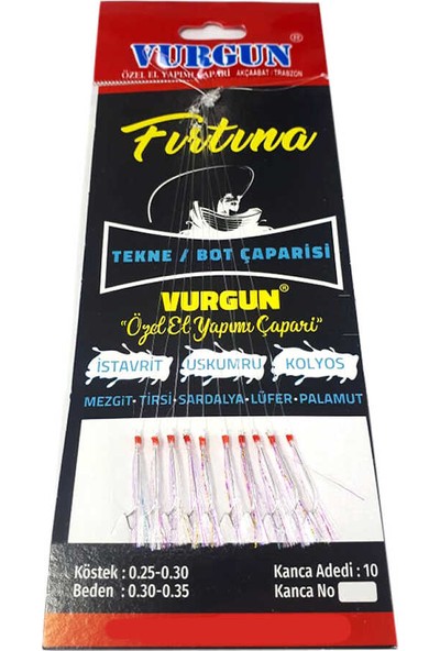 Vurgun Tekne Bot Çaparisi - Beyaz Vurgun Tekne Bot Çaparisi - Beyaz