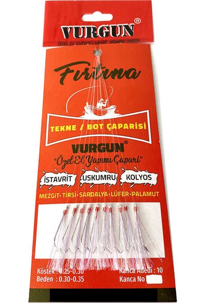 Vurgun Tekne Bot Çaparisi - Beyaz Vurgun Tekne Bot Çaparisi - Beyaz