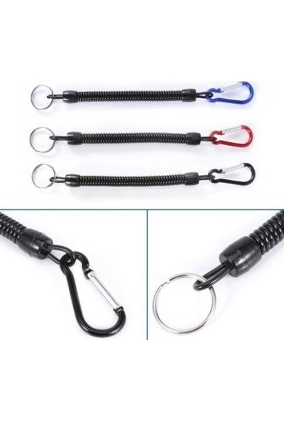 Powerex Spiral Karabinalı Holder Takım Askı Aparatı