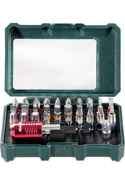 Metabo 32 Parça Profesyonel Bits Uç Seti Metabo 32 Parça Profesyonel Bits Uç Seti