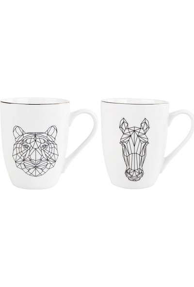 Karaca Draft Horse 2'li Mug Karaca Draft Horse 2'li Mug