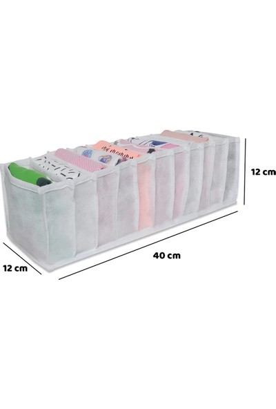 Magic Lady Akerdiyon Organizer 11 Bolmeli 11 x 41 x 12 cm Magic Lady Akerdiyon Organizer 11 Bolmeli 11 x 41 x 12 cm