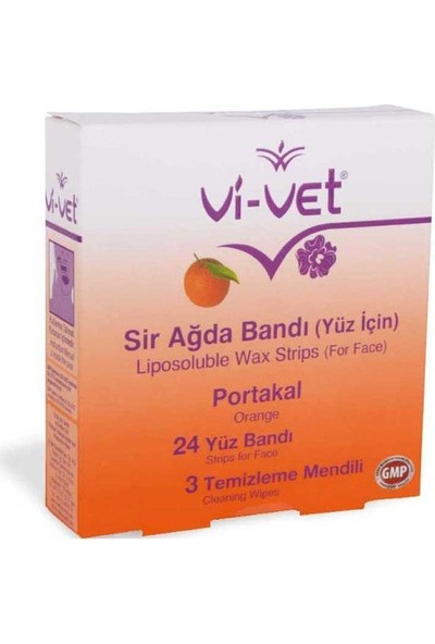 Vivet Portakallı Yüz İçin Sir Ağda Bandı Vivet Portakallı Yüz İçin Sir Ağda Bandı