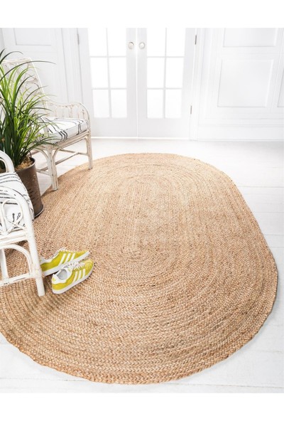 MarkaEv Nomad 72 80 x 150 cm Jüt Halı MarkaEv Nomad 72 80 x 150 cm Jüt Halı