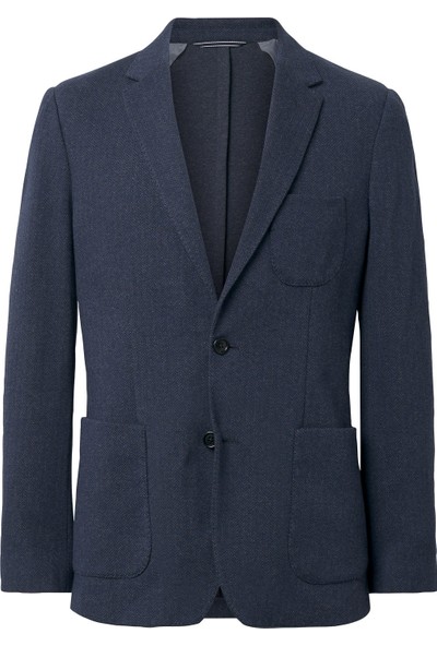 Gant Erkek Lacivert Balıksırtı Blazer Ceket 7705064.410 Gant Erkek Lacivert Balıksırtı Blazer Ceket 7705064.410