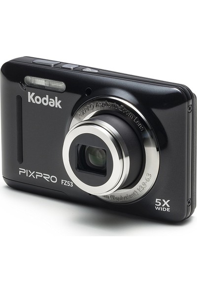 Kodak Pixpro FZ53 Siyah 16MP 5x Optik Zoom Dijital Fotoğraf Makinesi Kodak Pixpro FZ53 Siyah 16MP 5x Optik Zoom Dijital Fotoğraf Makinesi