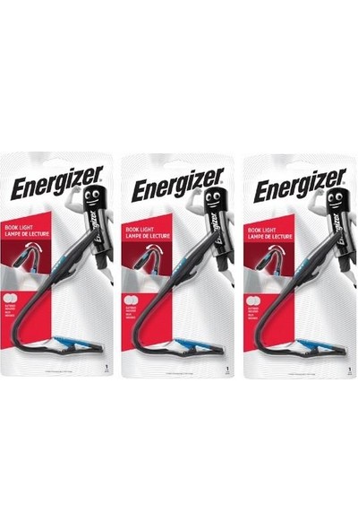 Energizer Booklite Kitap Okuma Feneri 3 Adet