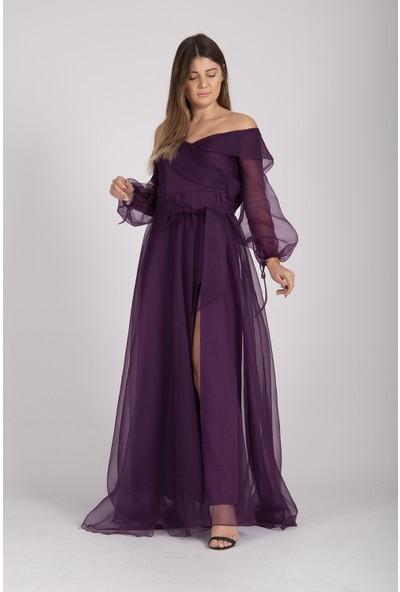 Kadın Mor Abiye 1301583.03